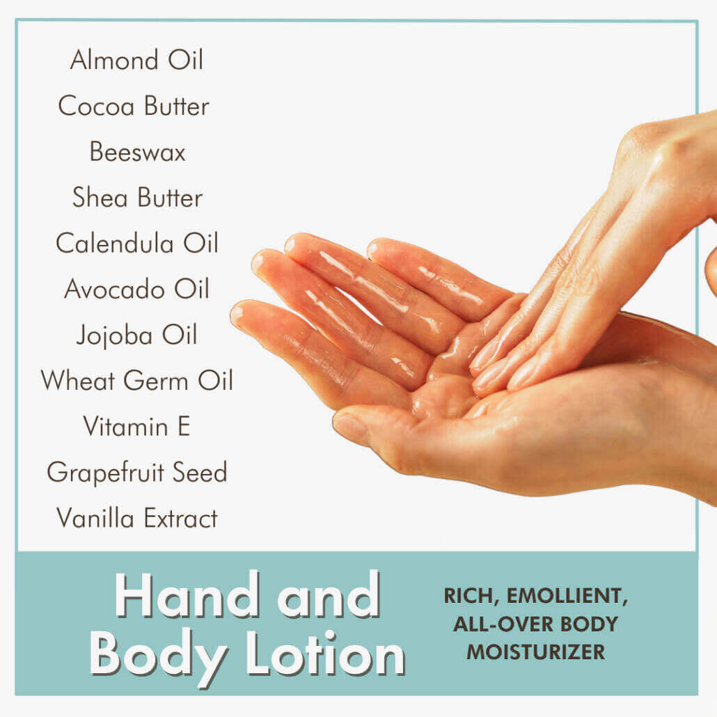 All Natural Hand & Body Lotion Products for Sale | TS Skin Care